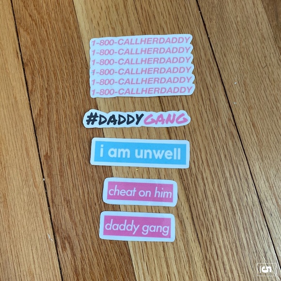 Barstool | Other | Call Her Daddy Sticker Set | Poshmark